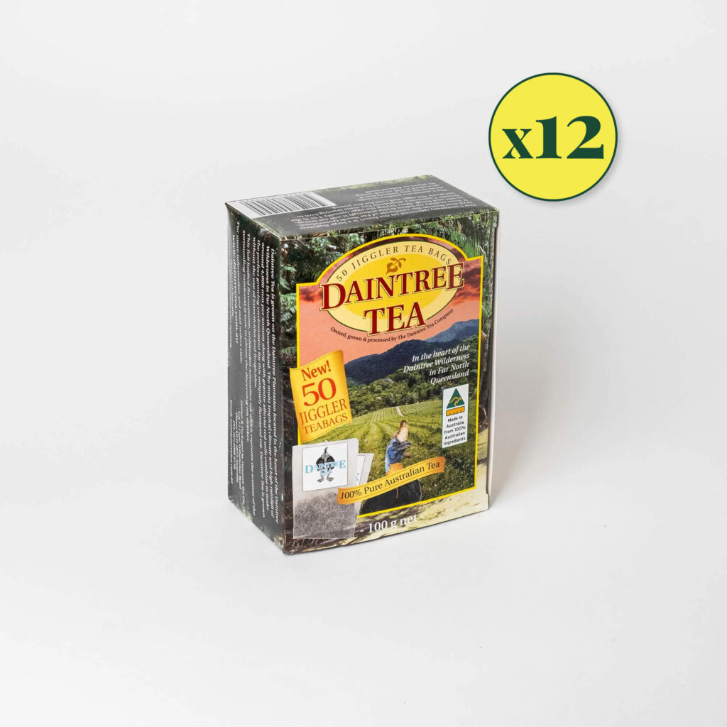 50 Jiggler Tea Bags Premium Packaging - Daintree Tea